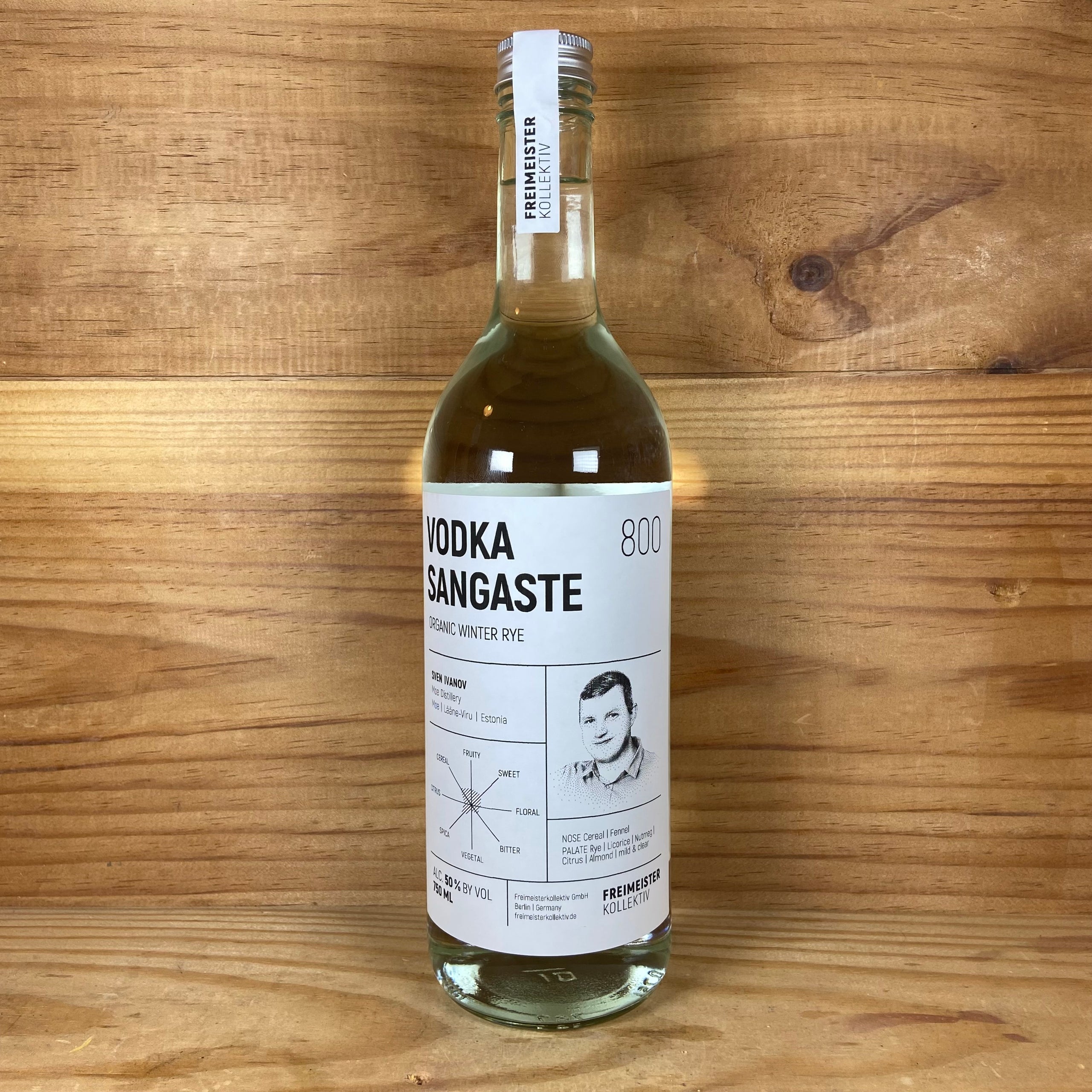 Freimeister Kollektiv “Wodka Sangaste” Vodka | Atlas Wine Merchants